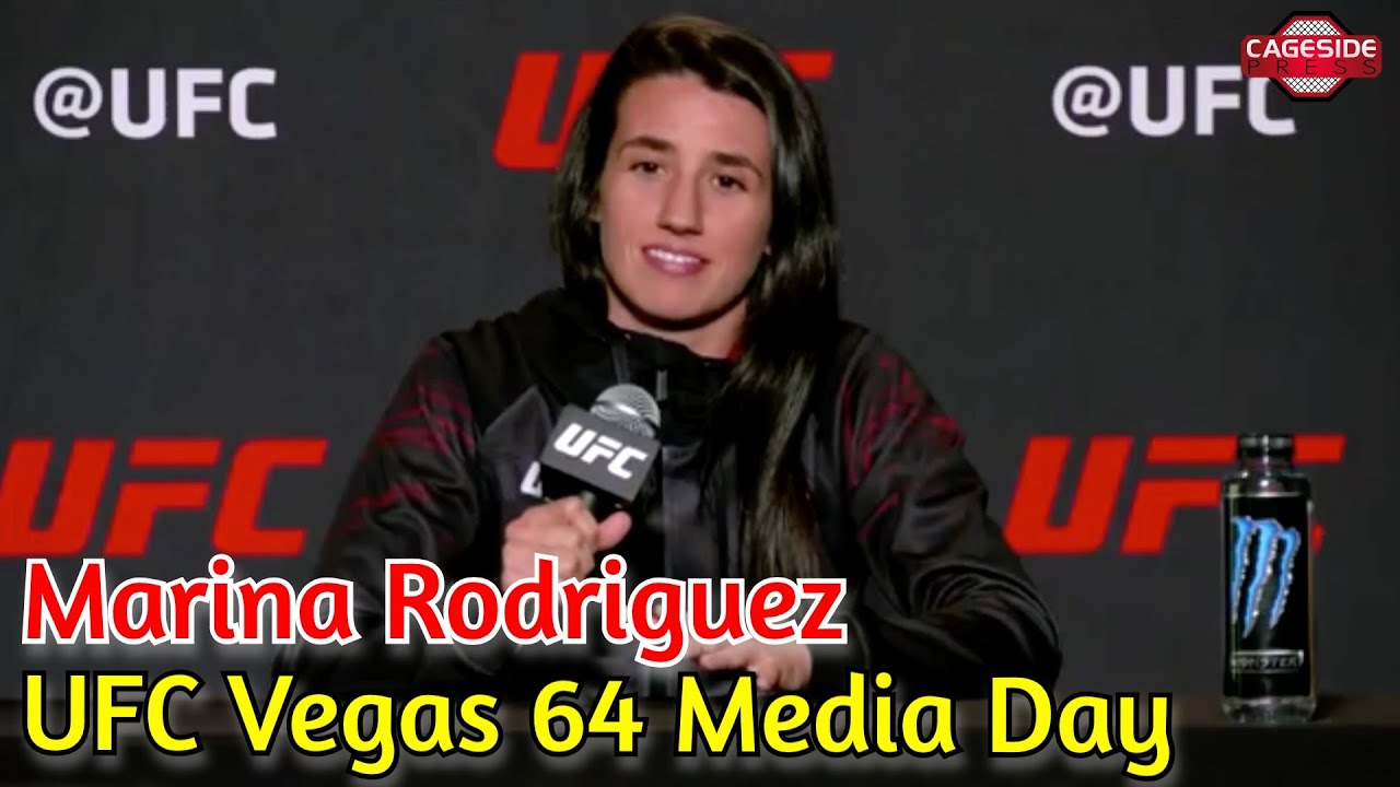 Marina Rodriguez Media Day | UFC Vegas 64 - YouTube