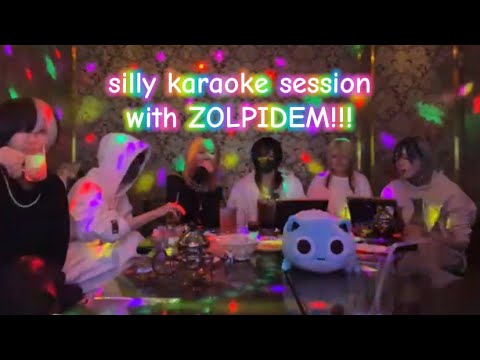 silly karaoke session with zolpidem - YouTube
