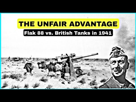 When British Tanks First Encountered Flak 88s at Halfaya Pass - June 1941