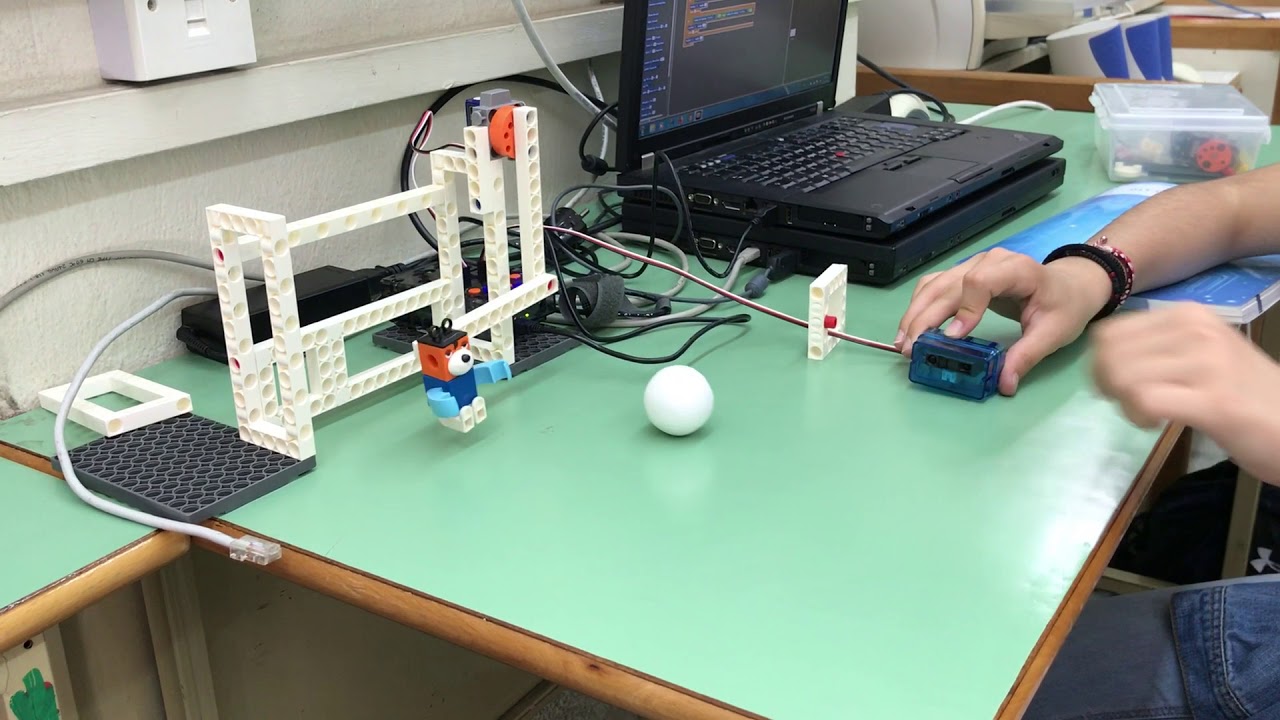 S4A Project 33 - GoalKeeper (attempt 2) - YouTube