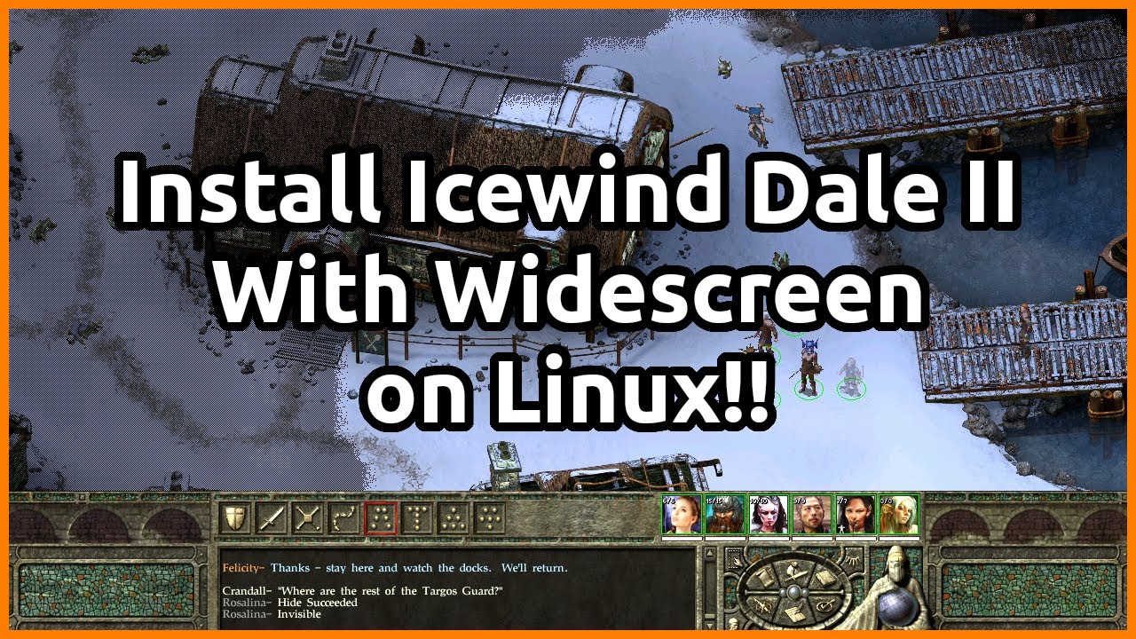 How to Install Icewind Dale II in Lutris with widescreen - YouTube
