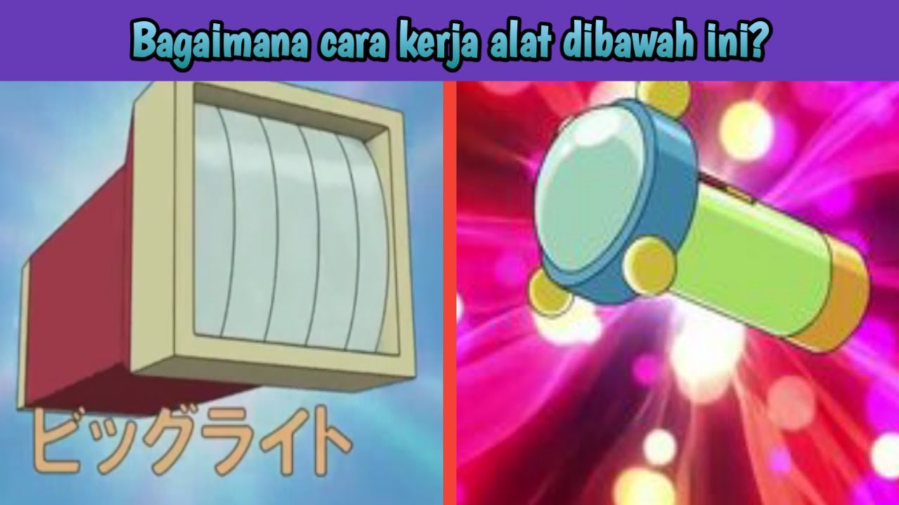 Bagaimana cara kerja senter pembesar dan senter pengecil? - Doraemon ...
