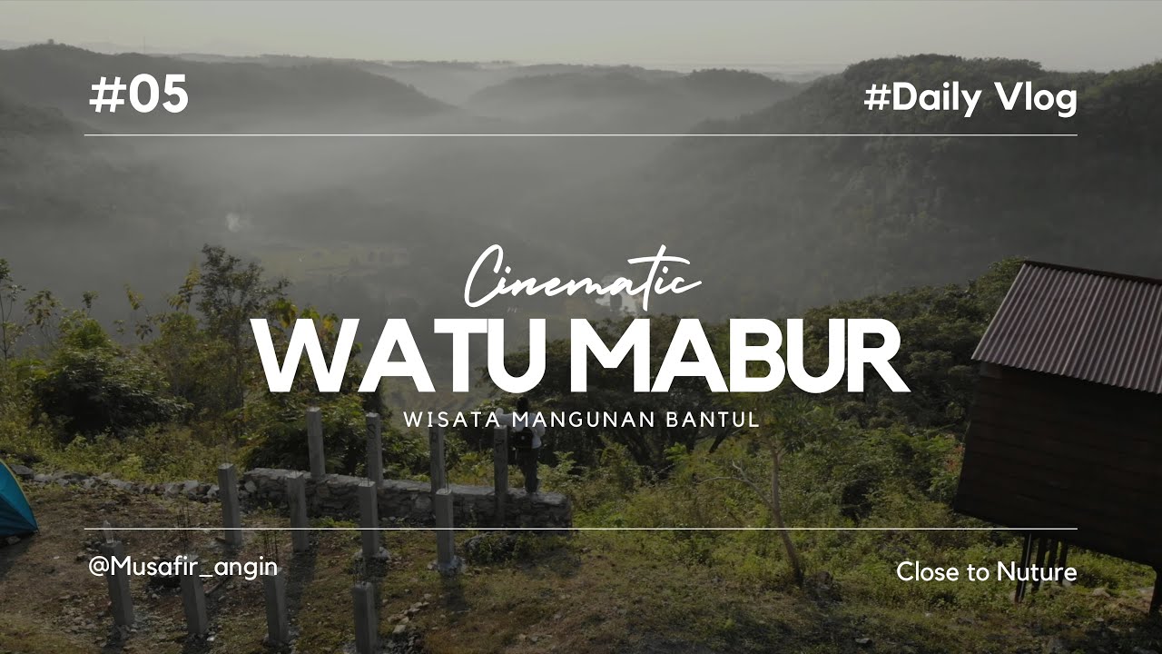 WATU MABUR | Wisata Sunrise Bantul - YouTube