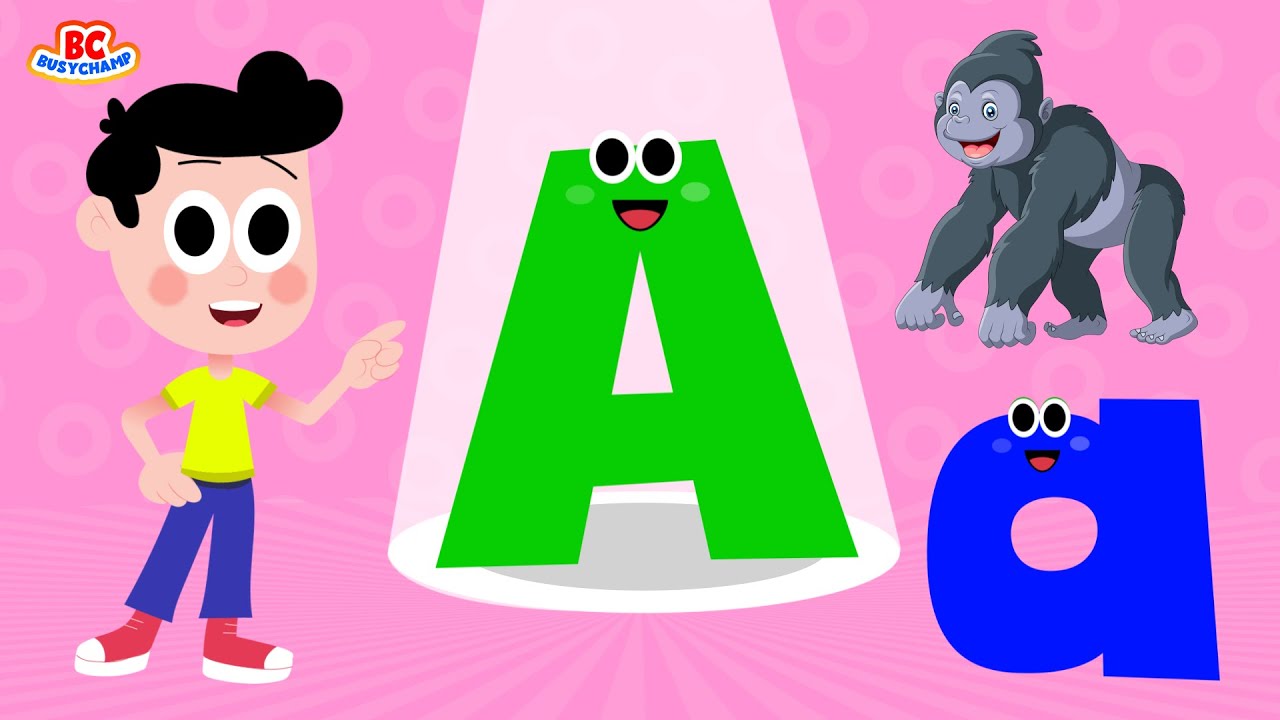 Alphabets With Phonics For Toddlers | ABC Phonics For Kids | ABC ...