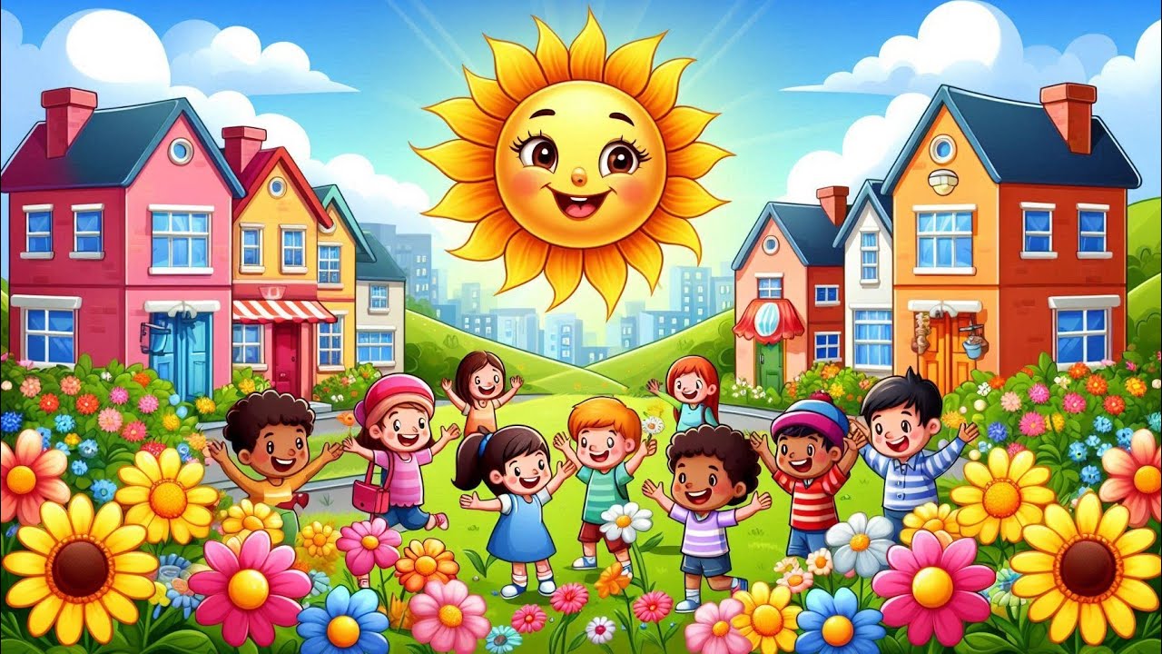 CANCIONES INFANTILES DE BUENOS DÍAS 🌞 GOOD MORNING SONG 😊 LEER Y CANTAR ...