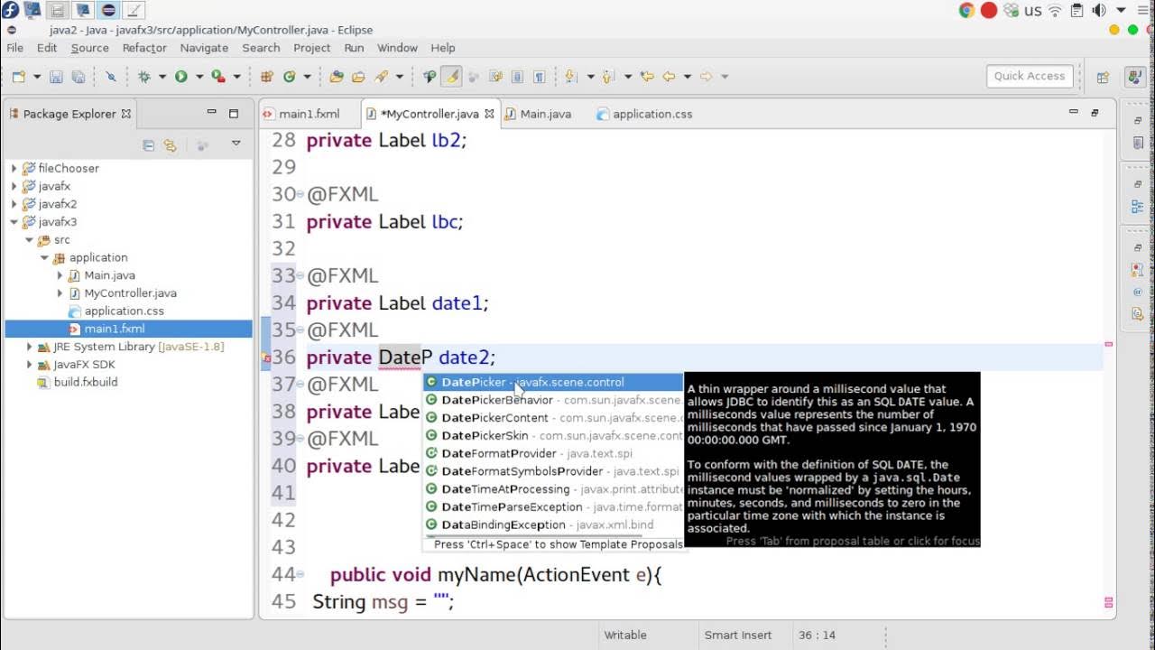 60 JAVA FX GUI Scene Builder Drag & Drop - YouTube