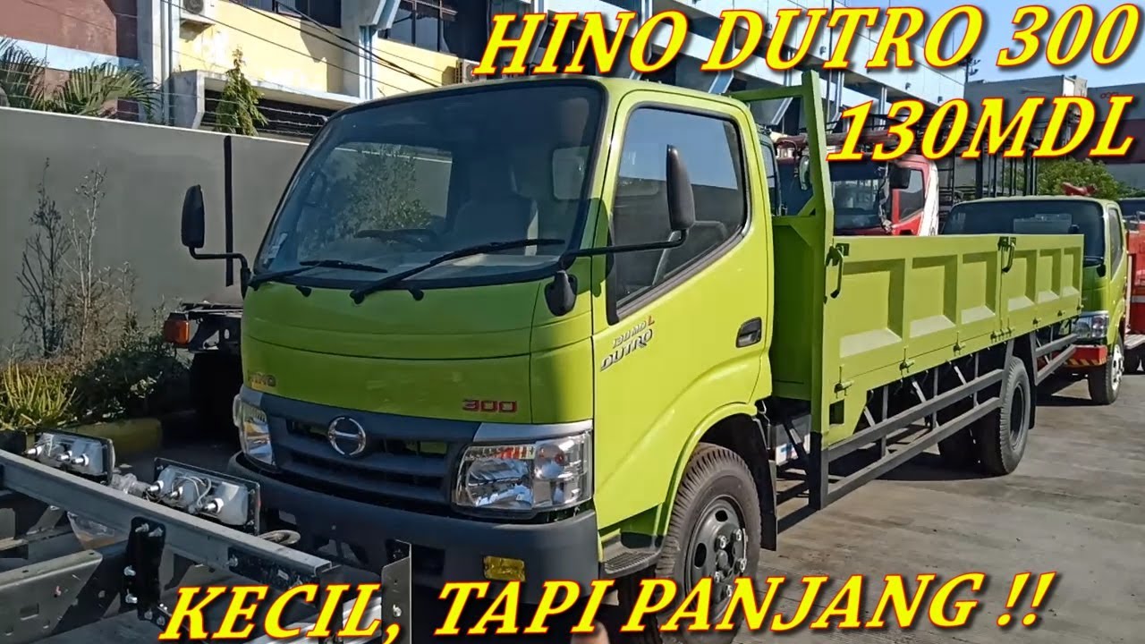 SAINGAN NYA CANTER !!! TRUK HINO 300 DUTRO 130 MDL, CHASIS PANJANH DAN ...