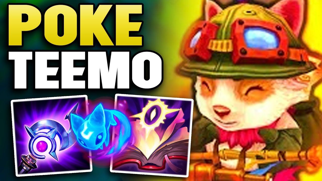 This Teemo Build Will Counter Pantheon Top Every Time! - YouTube