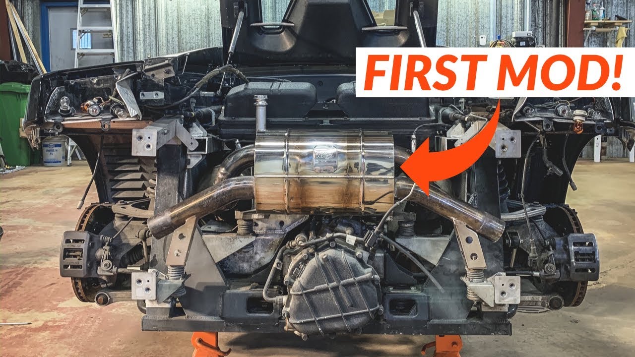 REBUILT LAMBORGHINI GETS FIRST MOD! *DDE GALLARDO* - YouTube