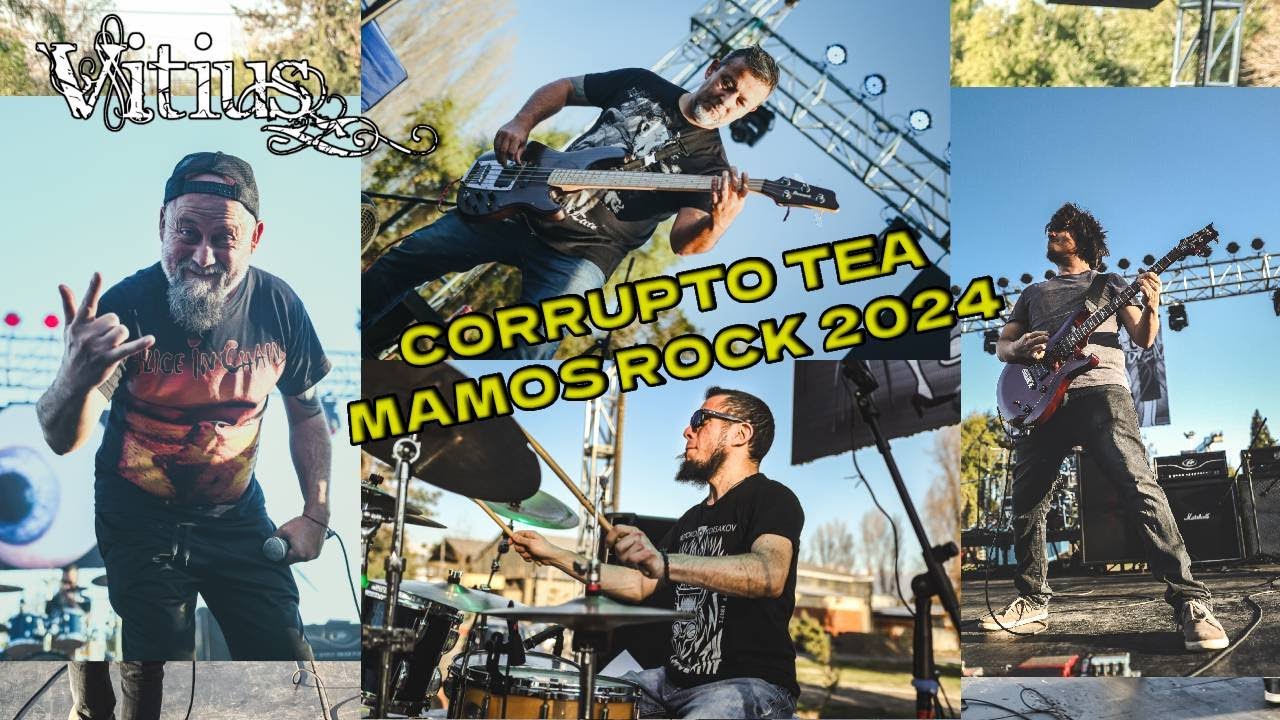 VITIUS - CORRUPTO, en vivo Tea mamos rock 2024 - YouTube