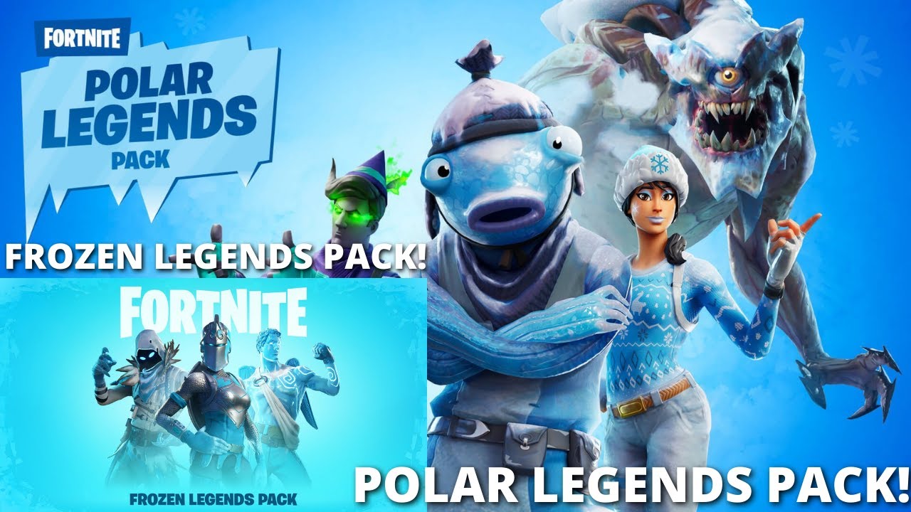 POLAR LEGENDS PACK AND FROZEN LEGENDS PACKS ARE RETURNING!! TOMORROW ...