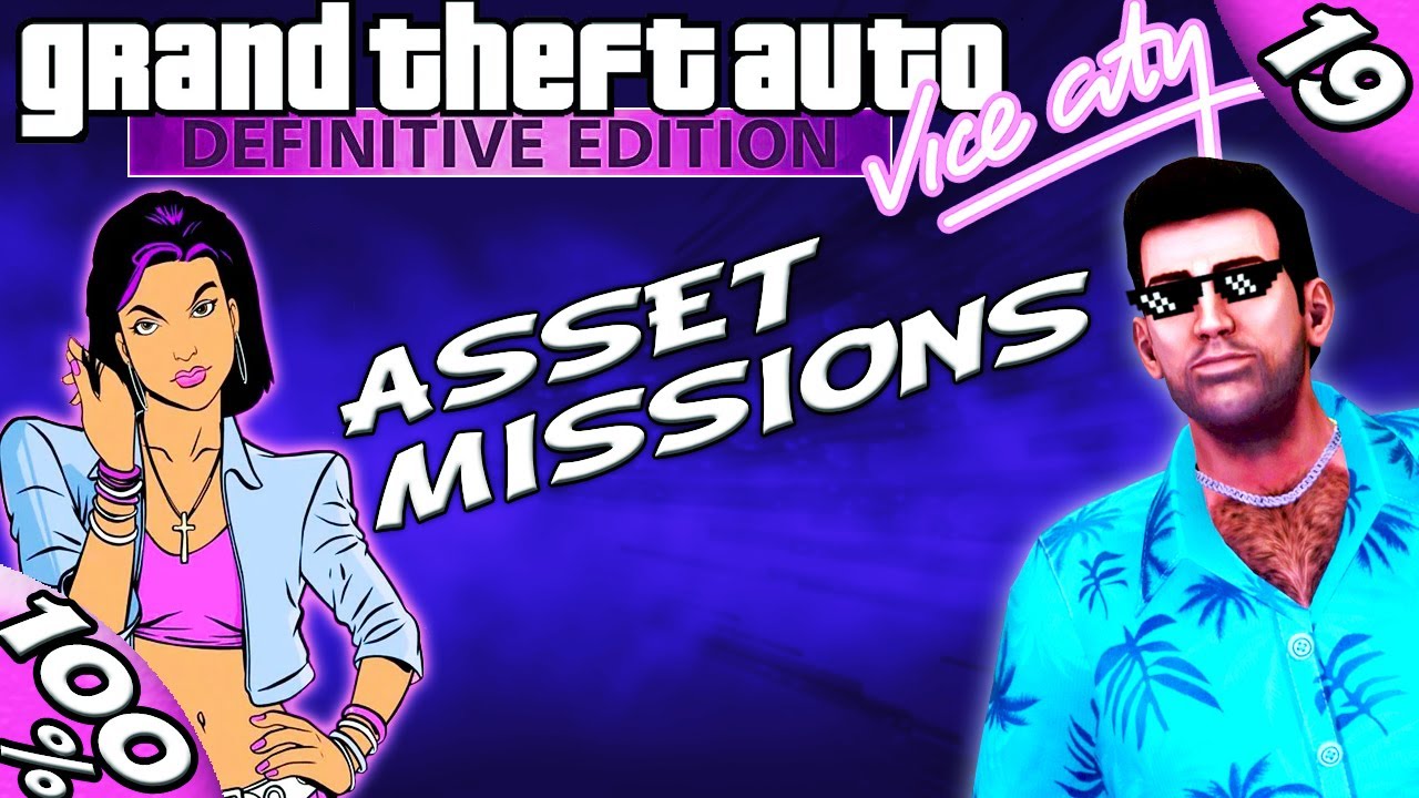 GTA Vice City Definitive: ALL SMALL ASSETS [100% Walkthrough] - YouTube