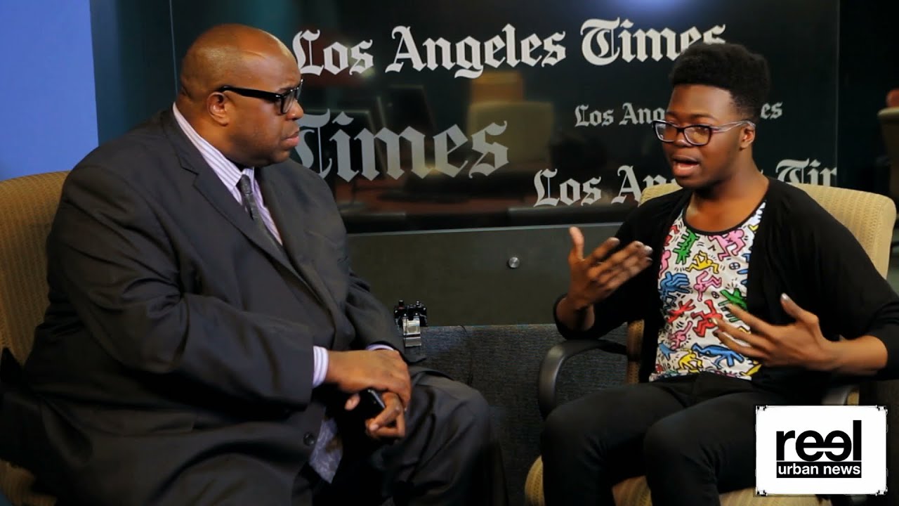 LA Times interview with Tre'vell Anderson By SimonVisionMedia - YouTube