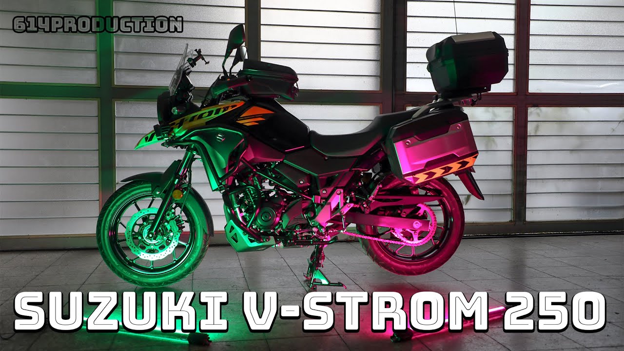 Suzuki v-strom 250cc l Motorcycle l Cinematic l - YouTube