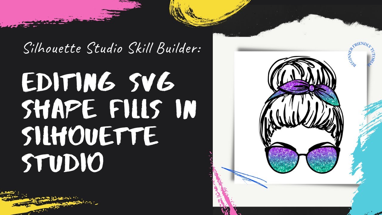Creating Custom Shape Fills In Silhouette Studio With SVGs - YouTube