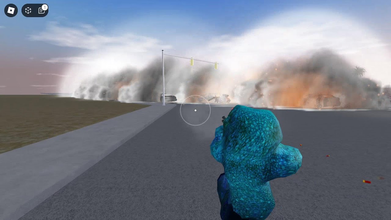 Exploding A Traffic Jam In Roblox AI Test - YouTube