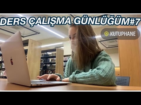 Ders Çalışma Günlüğüm#7 | Tatilde Bile Ders Çalışmak!?🙀 | İlayda Çavdar