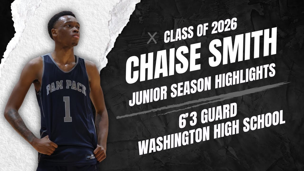 6’3 Chaise Smith Junior Season Highlights: Class of 2026: Washington ...