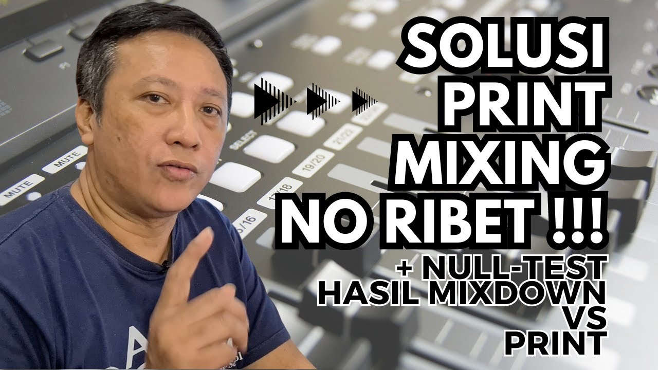 [NULL TEST] Hasil Mixdown DAW Beda Bunyi Dengan Bunyi Saat Mixing ...