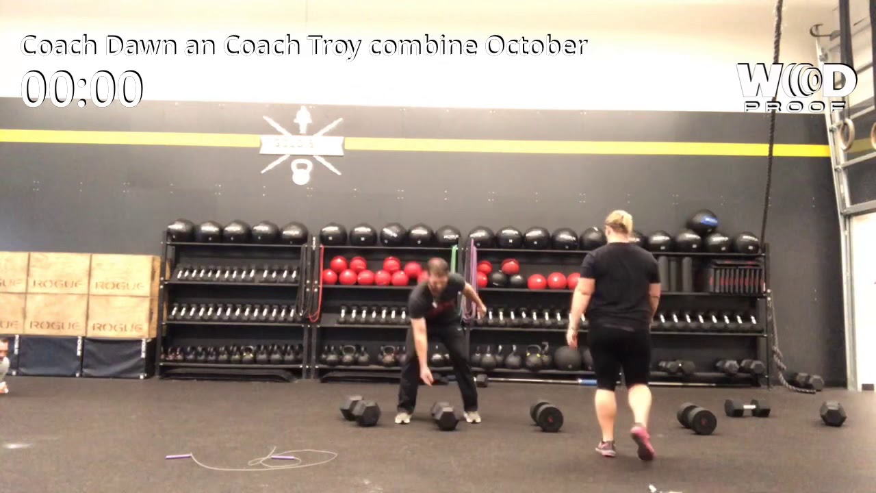 Coach Dawn and Coach Troy October Combine - YouTube