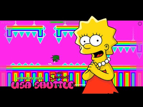 Lisa Shuttle (The Simpsons): Demon by SuperstarStudio: Geometry Dash ...
