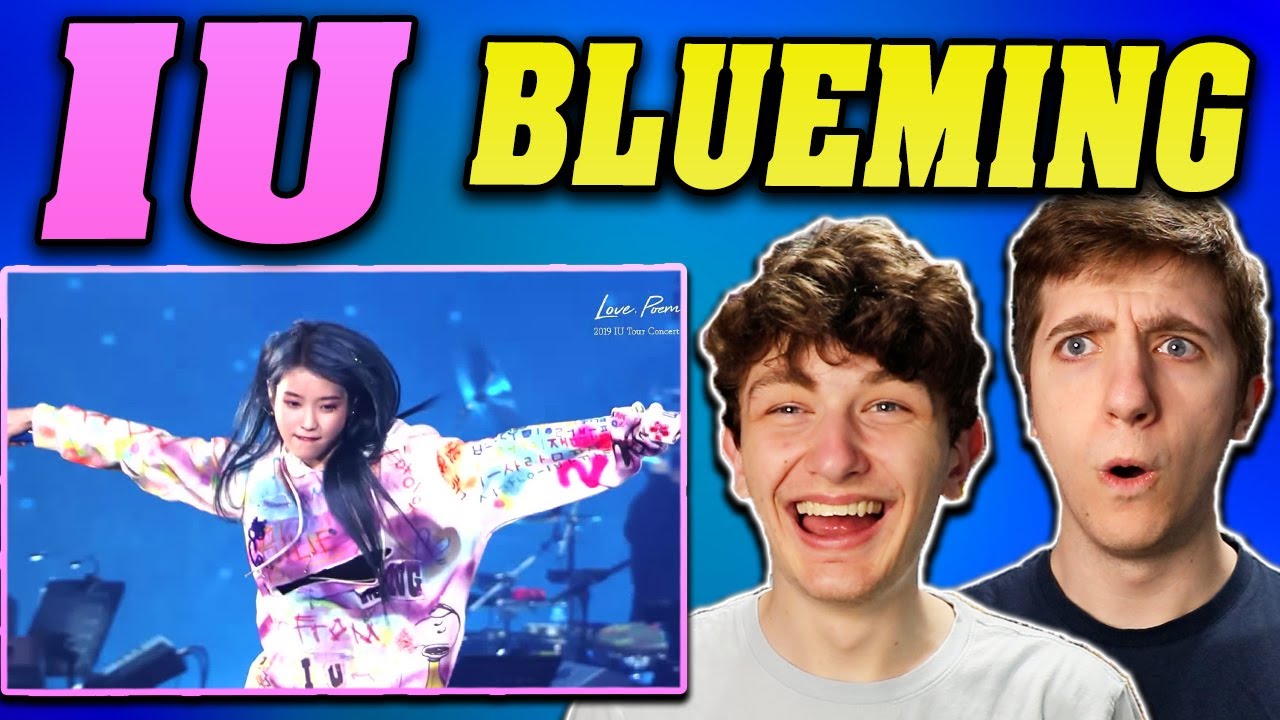 IU - 'Blueming' Live Clip REACTION!! (2019 IU Tour Concert 'Love, poem') - YouTube