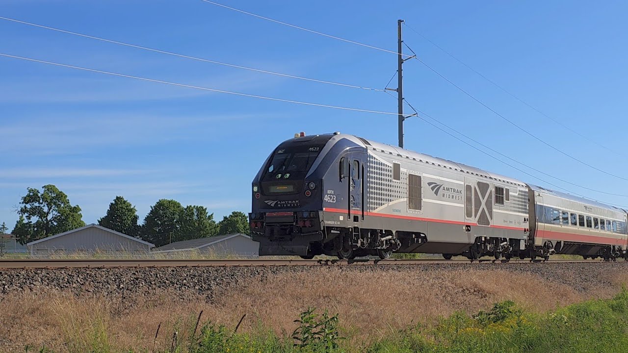 Amtrak Blue Water - Westbound 6/11/24 - YouTube