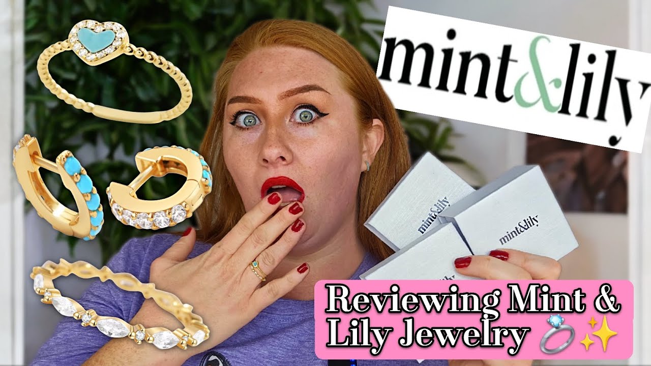 Mint & Lily Jewelry Review 💍 ️ #mintandlily - YouTube