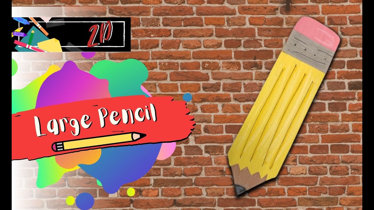 2D: Giant Pencil (Collage) - YouTube