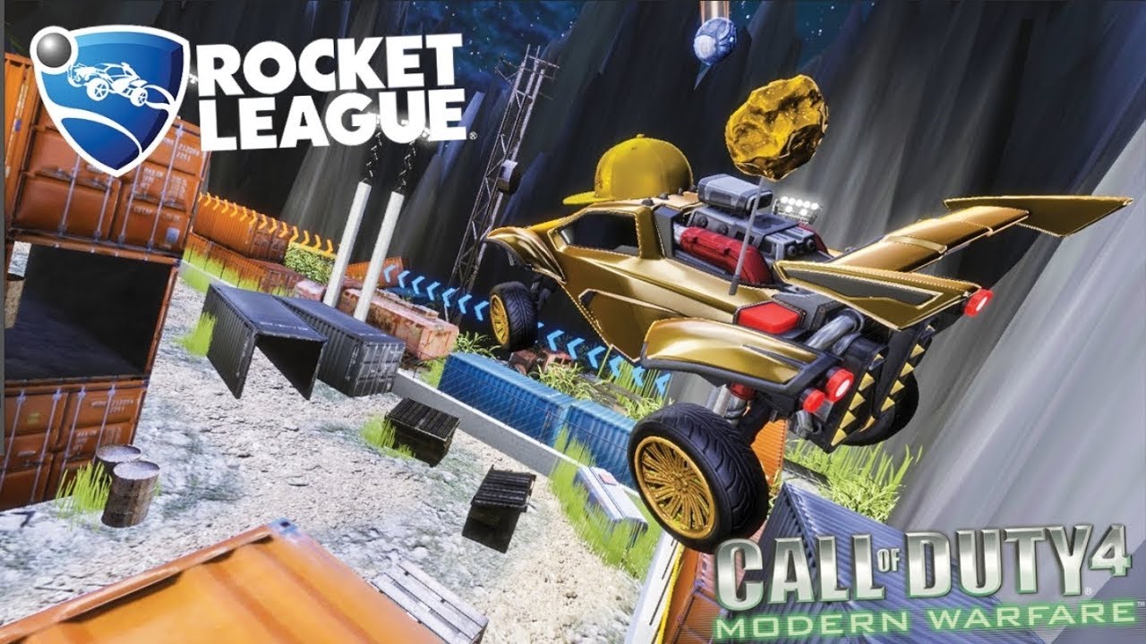 *NEW* Call Of Duty "SHIPMENT" Map In Rocket League Is Incredible! - YouTube
