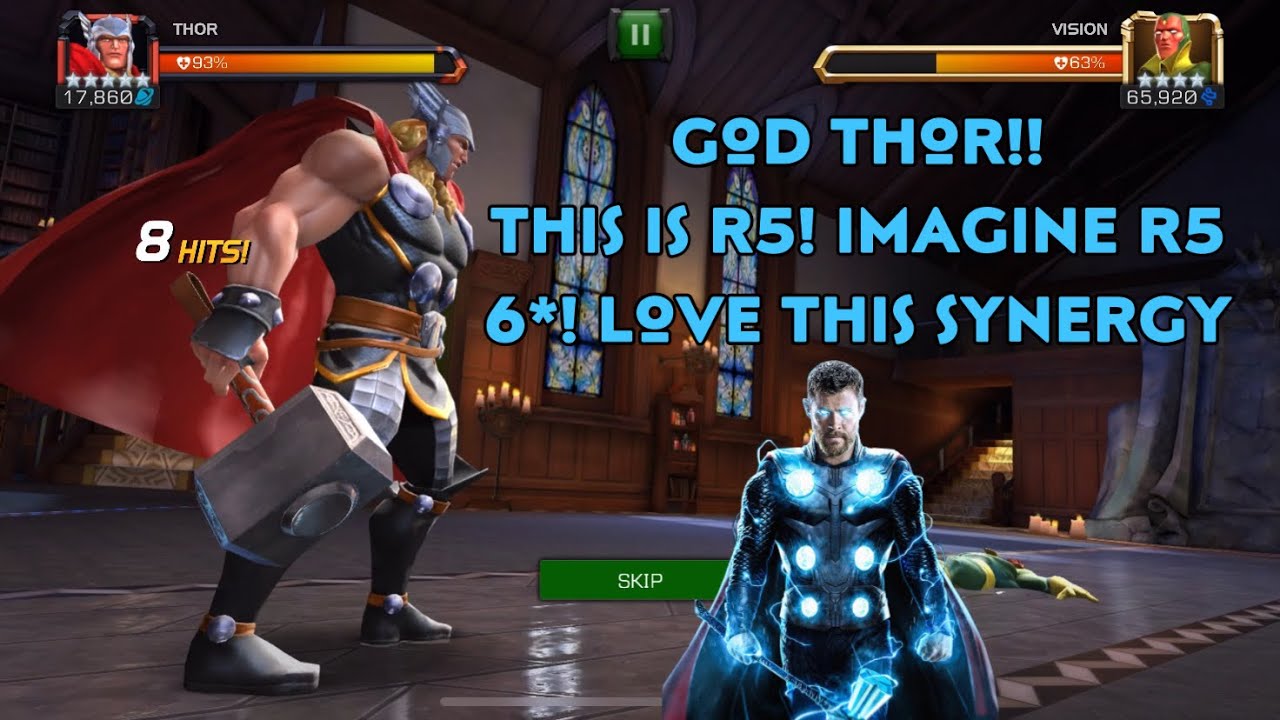 Og Thor with Absorbingman Synergy is on other Level! imagine a R4 sig ...