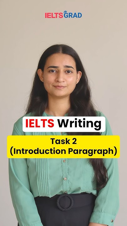 IELTS Writing Task 2 (Introduction Paragraph) - YouTube