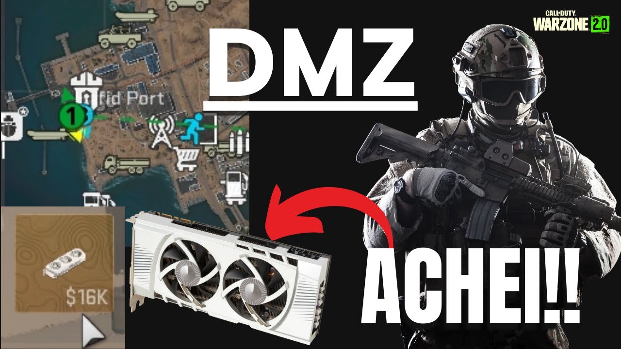 DMZ / ACHEI A PLACA DE VÍDEO (GPU) / WARZONE 2.0 - YouTube