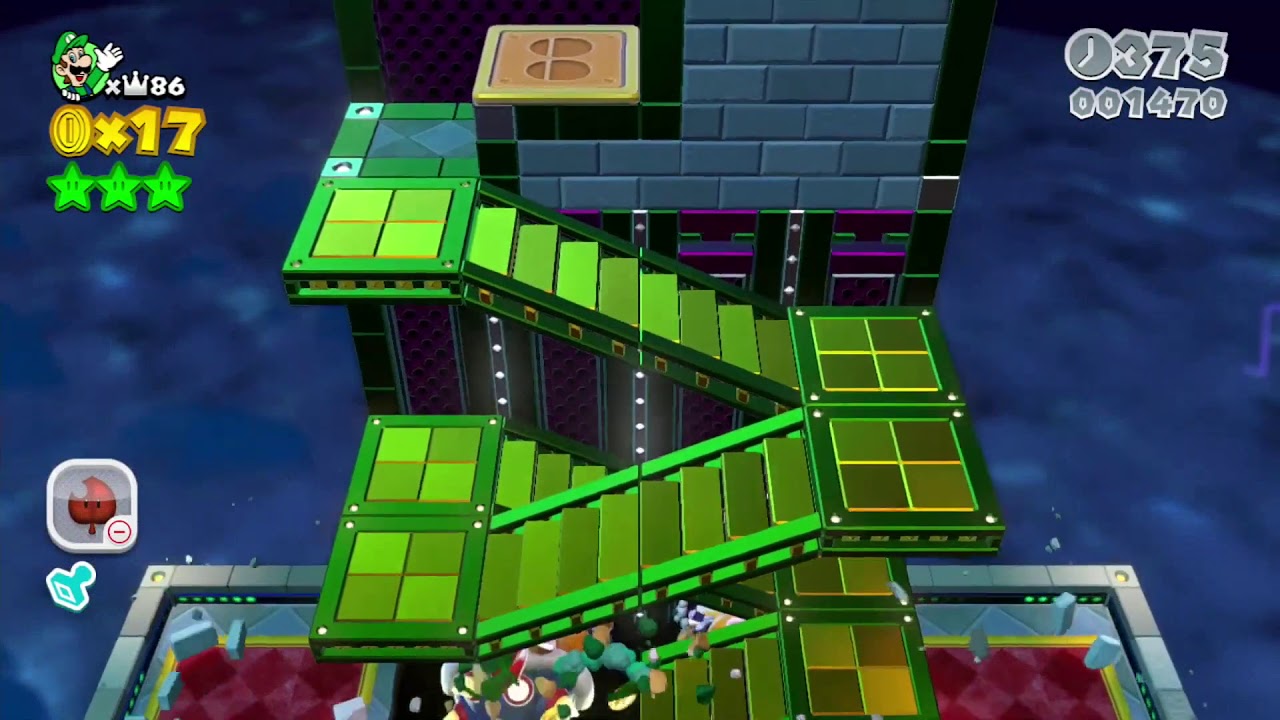 Super Mario 3D World 8-Castle Speedrun - Time: 157 (WR) - YouTube