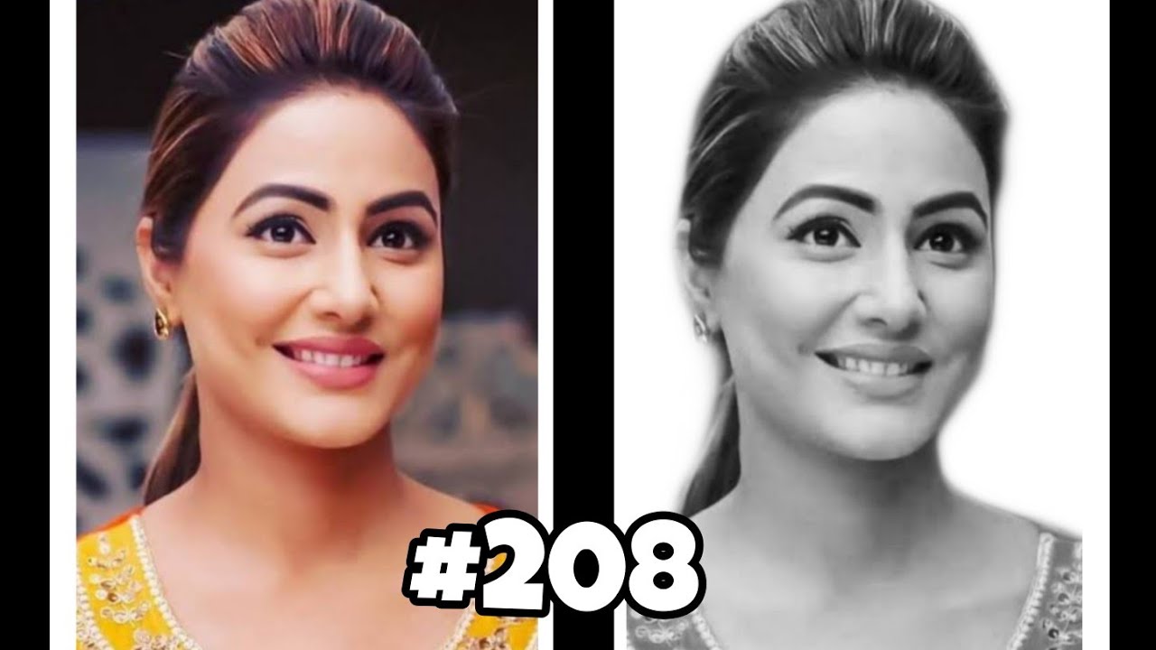 HINA KHAN SKETCH | Speed Drawing of Hina Khan (Indian Actress) | ART ...