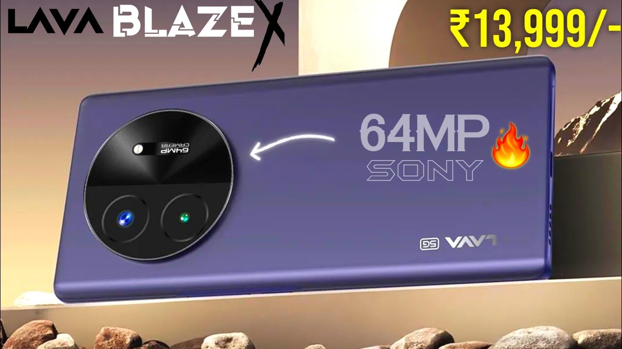 Lava Blaze X - Premium Design & 3D Curved AMOLED Display! ⚡Jast ₹13,999 ...
