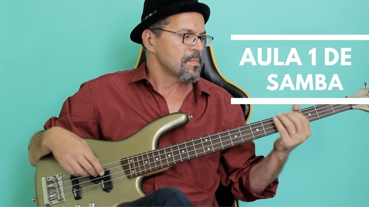 Aula 1 de Ritmo de samba no contrabaixo - YouTube