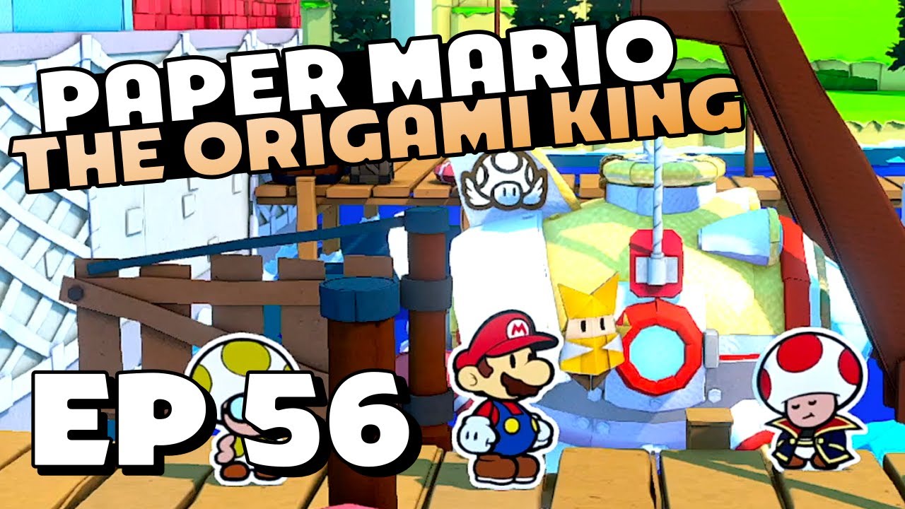 CAPTAIN T. ODE RETURNS! - Part 56 - Paper Mario: The Origami King 100% ...
