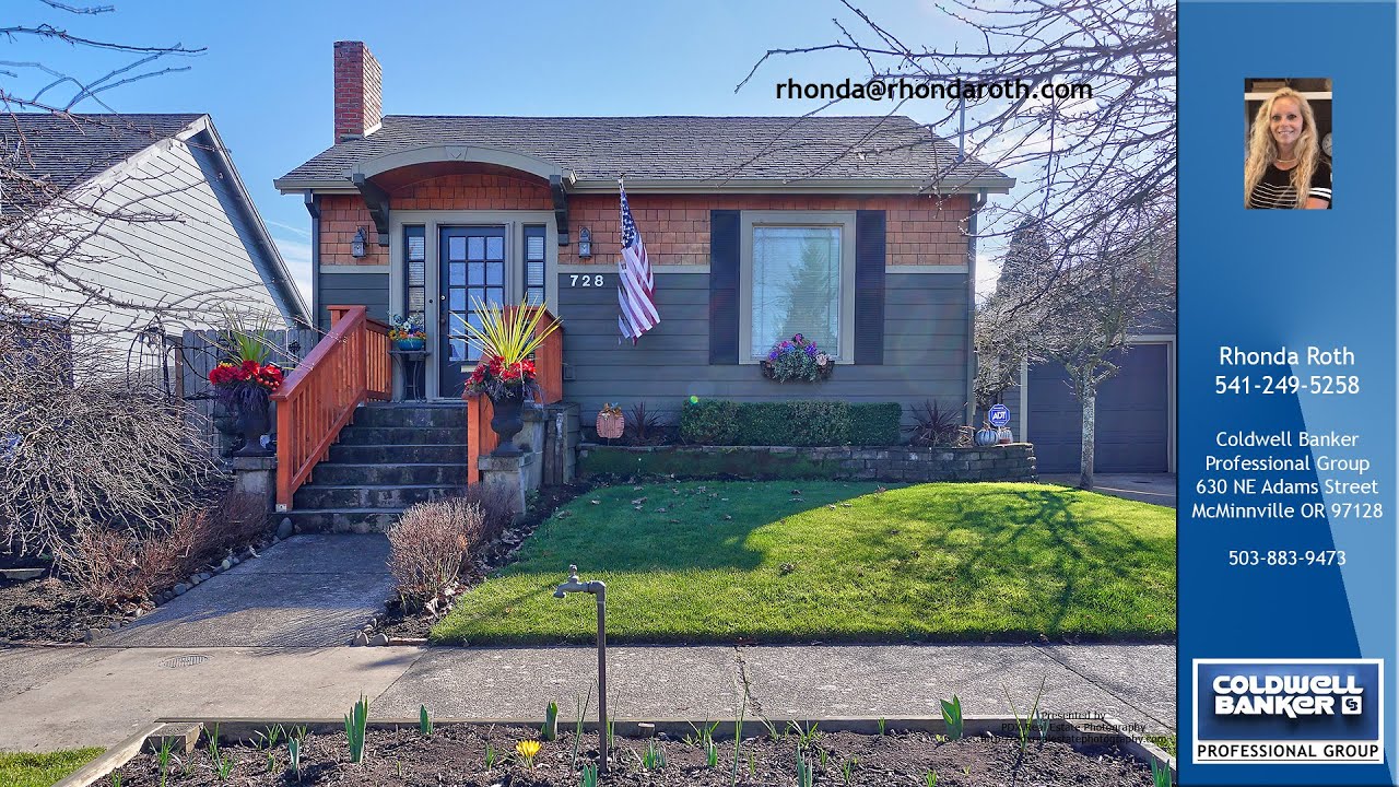 Rhonda Roth's listing at 728 NE 8th St, McMinnville, OR - YouTube