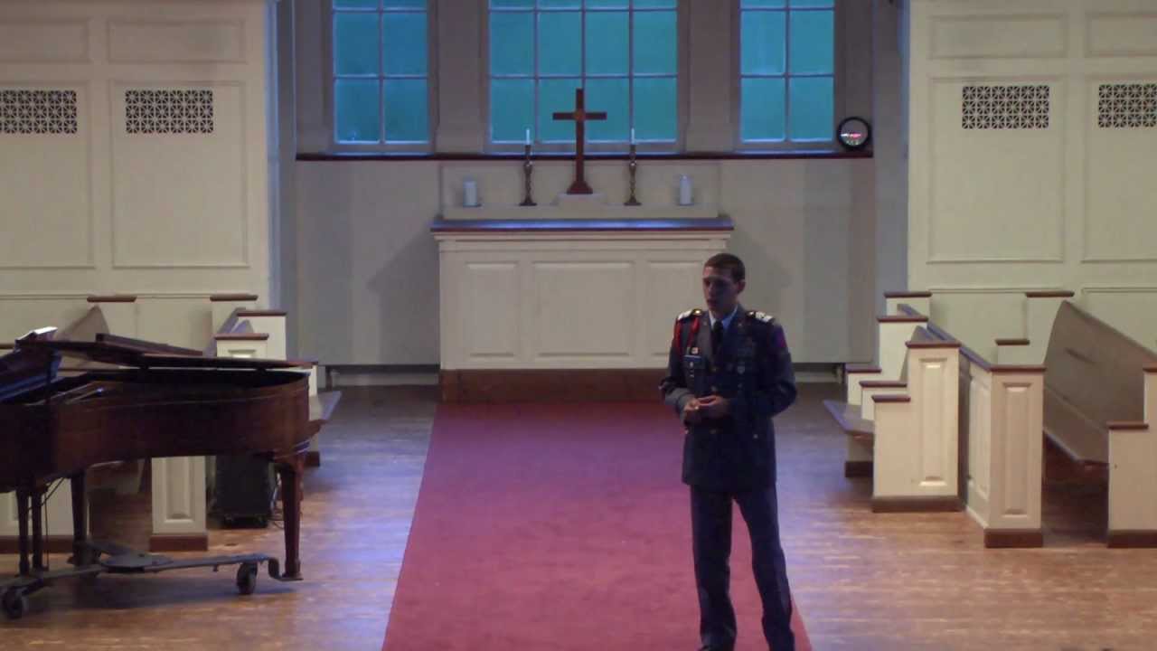 Carson Long Military Academy 2012-06 Declamation Phillip Kirman A Dream ...