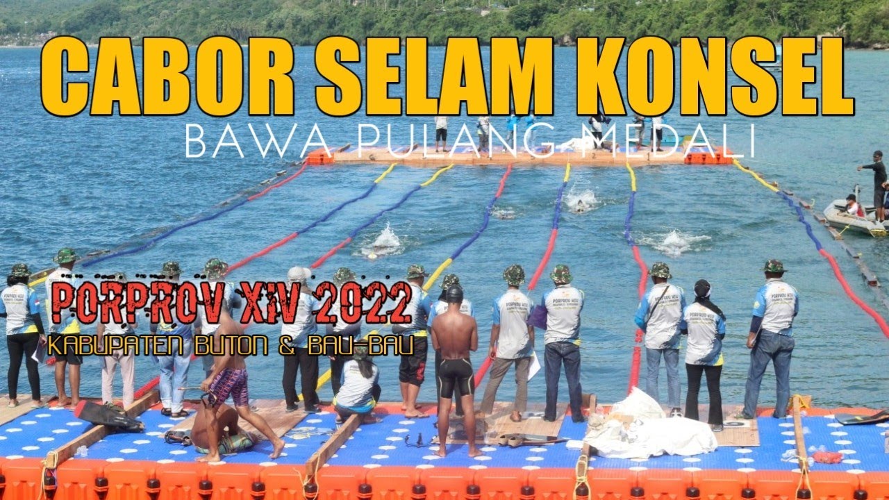 LIHAT ATLET CABOR SELAM KONSEL DARI KETINGGIAN, PORPROV XIV 2022 - YouTube