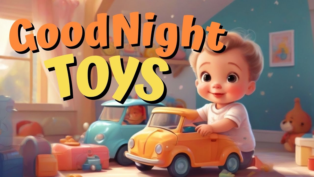 🧸Good Night Toys! Magical Adventures in Playroom | Kids Bedtime Tale ...