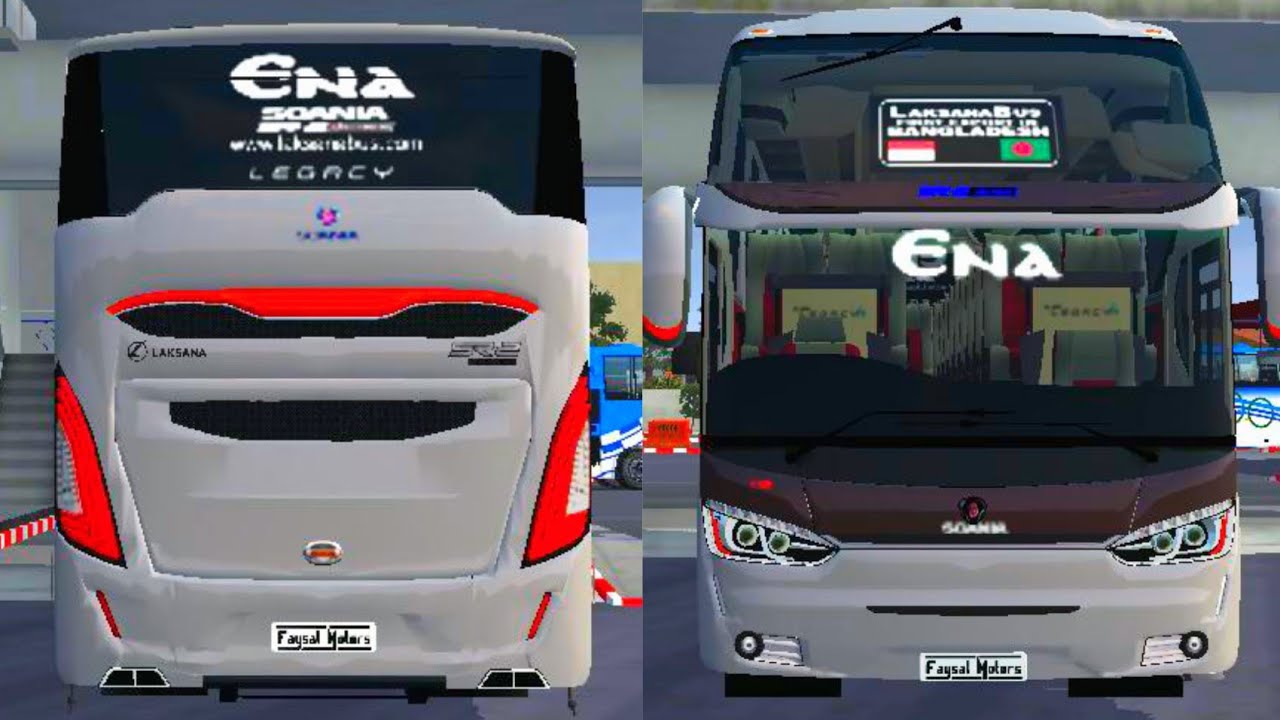 Release Ena Bus Mod For Bus Simulator Indonesia || Ena Bus Bangladesh ...