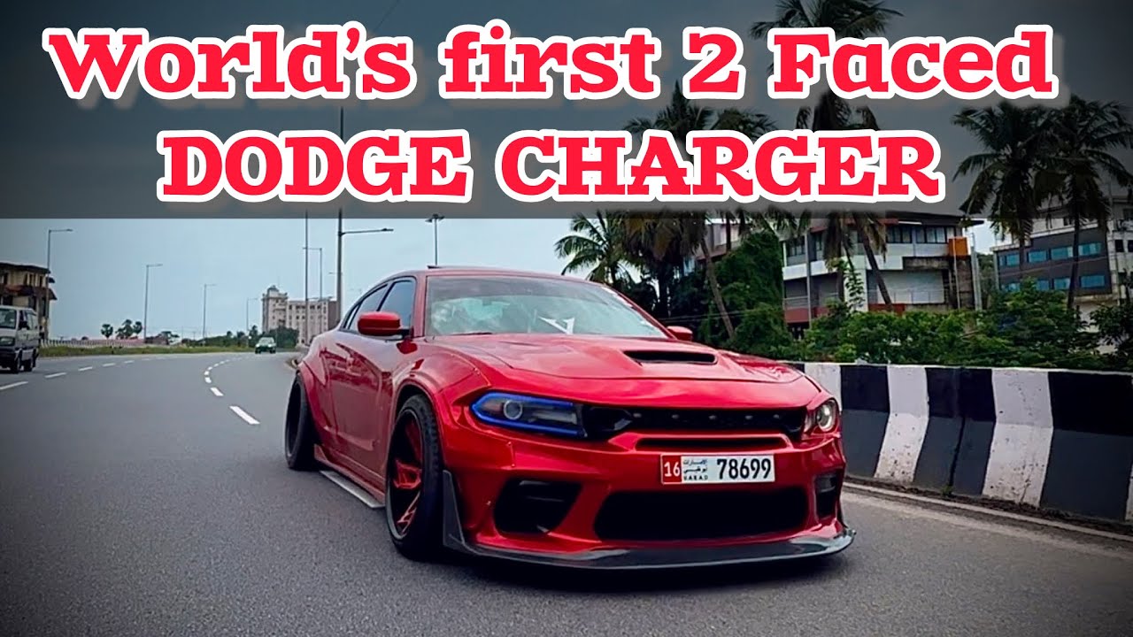 The 2 faced Dodge Charger 🔥 | niree hebri | udupi | #dodge #abudhabi # ...