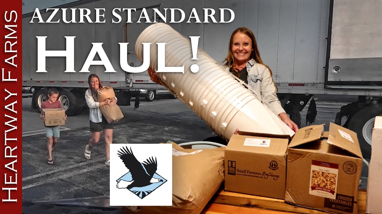 Azure Standard Haul and Drop Location Process! | Heartway Farms - YouTube