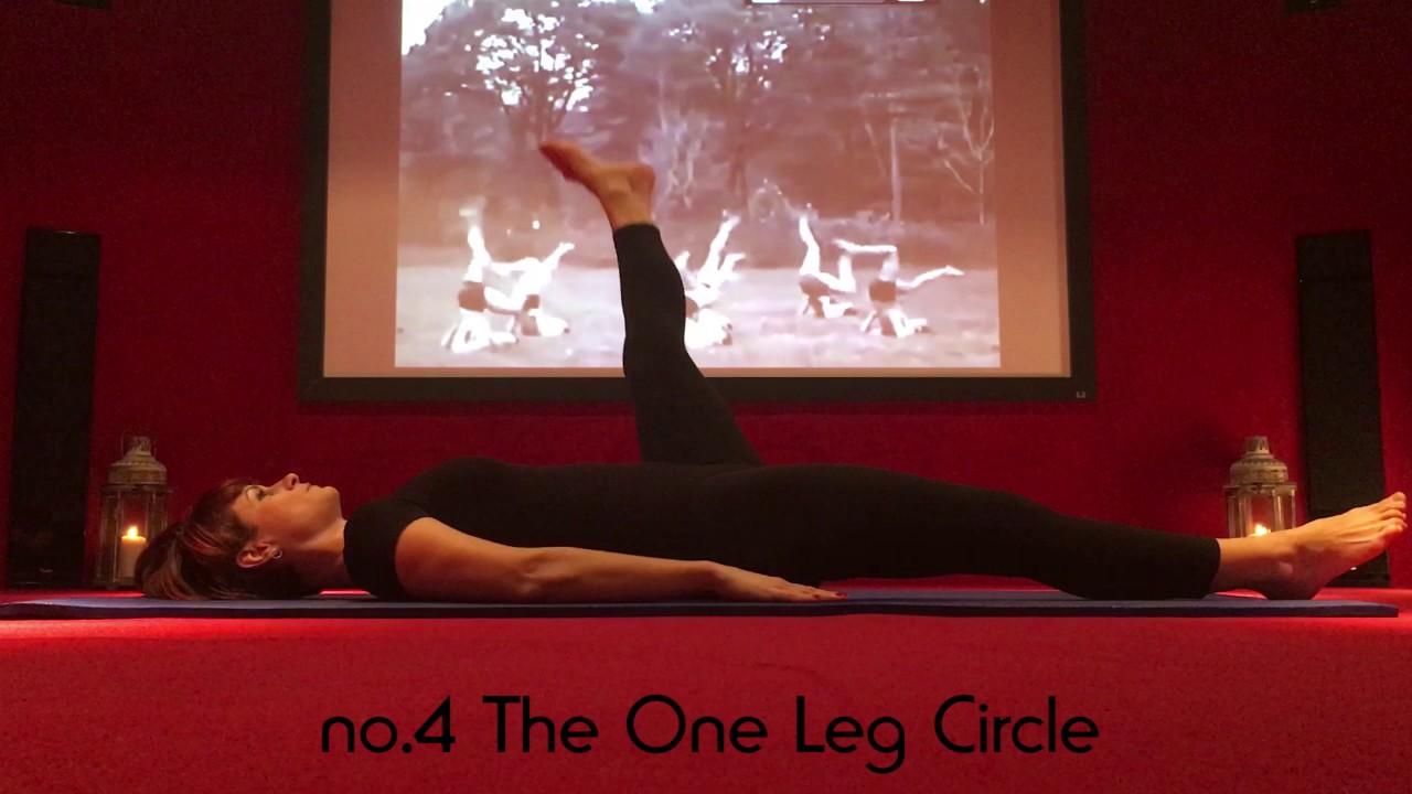 Pilates - no.4 - The One Leg Circle - Original - YouTube