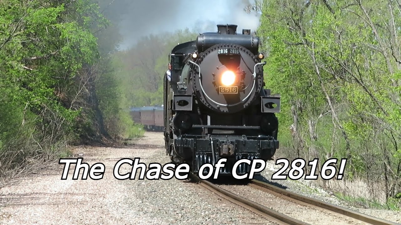 The Chase of CP 2816! - YouTube