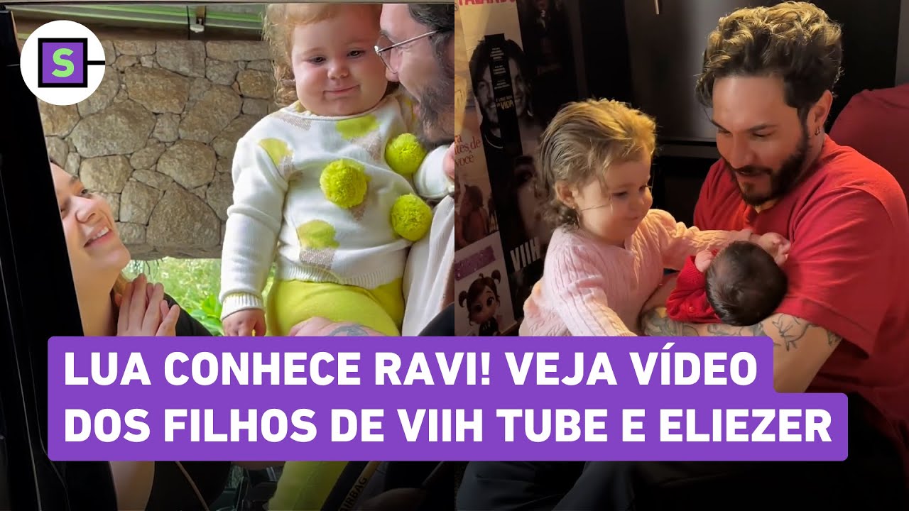 Após ter alta do hospital, Viih Tube mostra encontro de Lua e Ravi - YouTube