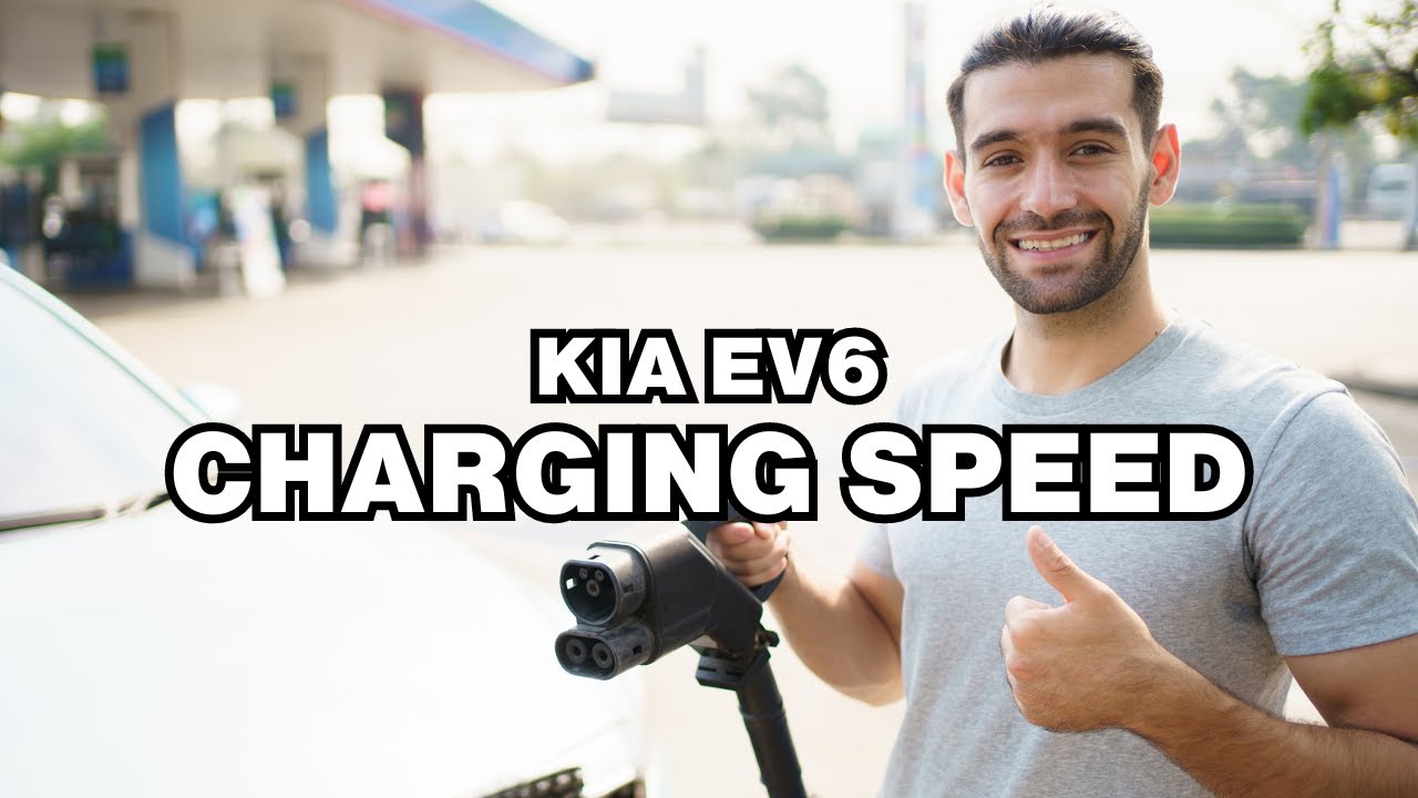 How long does it take to charge Kia EV6? Charging speed - YouTube