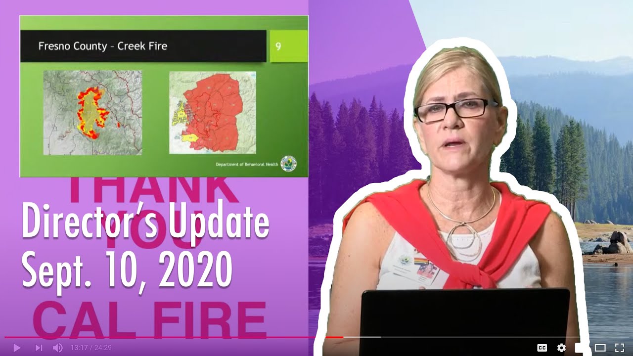 Director's Update Sept 10, 2020 - YouTube